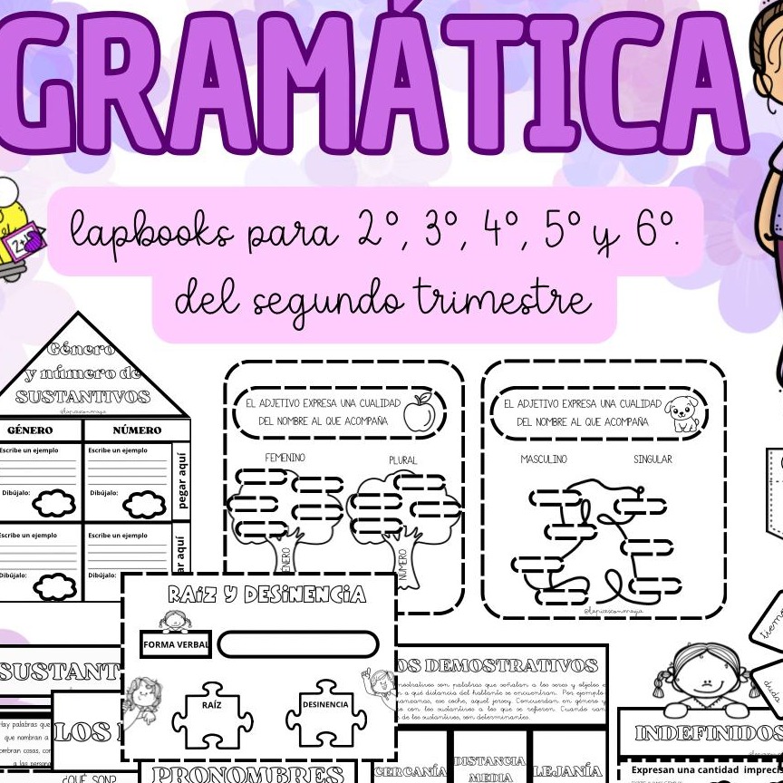 SUPER PACK DE GRAMÁTICA – EDUCACIÓN PRIMARIA (2.º a 6.º) 📚 | Kumubox